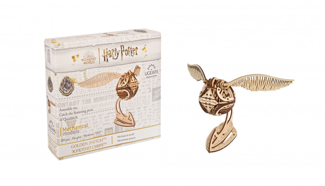 UGears Modellbausatz Goldener Schnatz™ - Harry Potter 3D-Puzzle ...